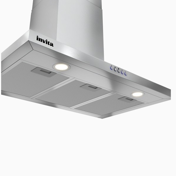 Atuar Casa Conceito | Coifa Invita Parede 90cm Inox Atuar Casa Conceito | Coifa Invita Parede 90cm Inox